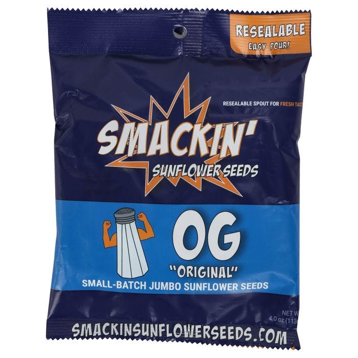 Smackin' Sunflower Seeds - OG "Original"