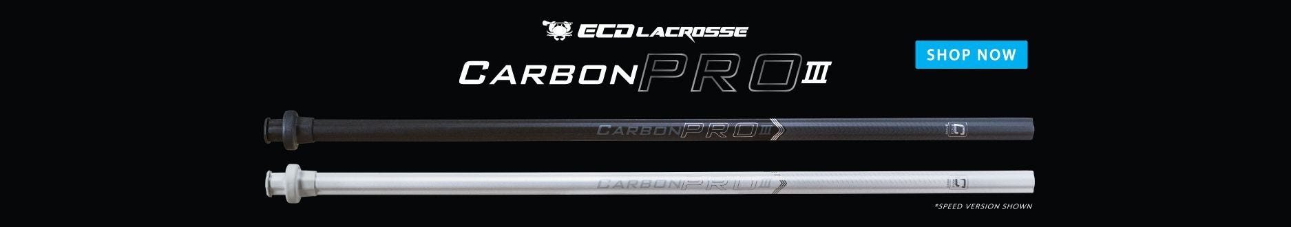 ECD Carbon Pro 3 Lacrosse Shafts